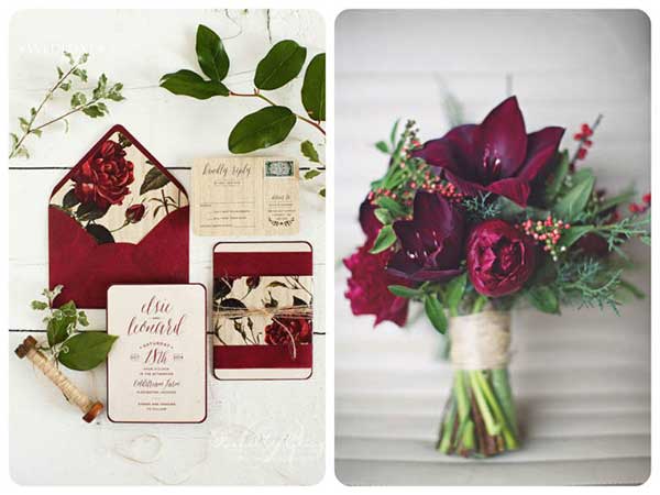 25 Ideias para Casamento Cor Marsala [Decoração e Festa]