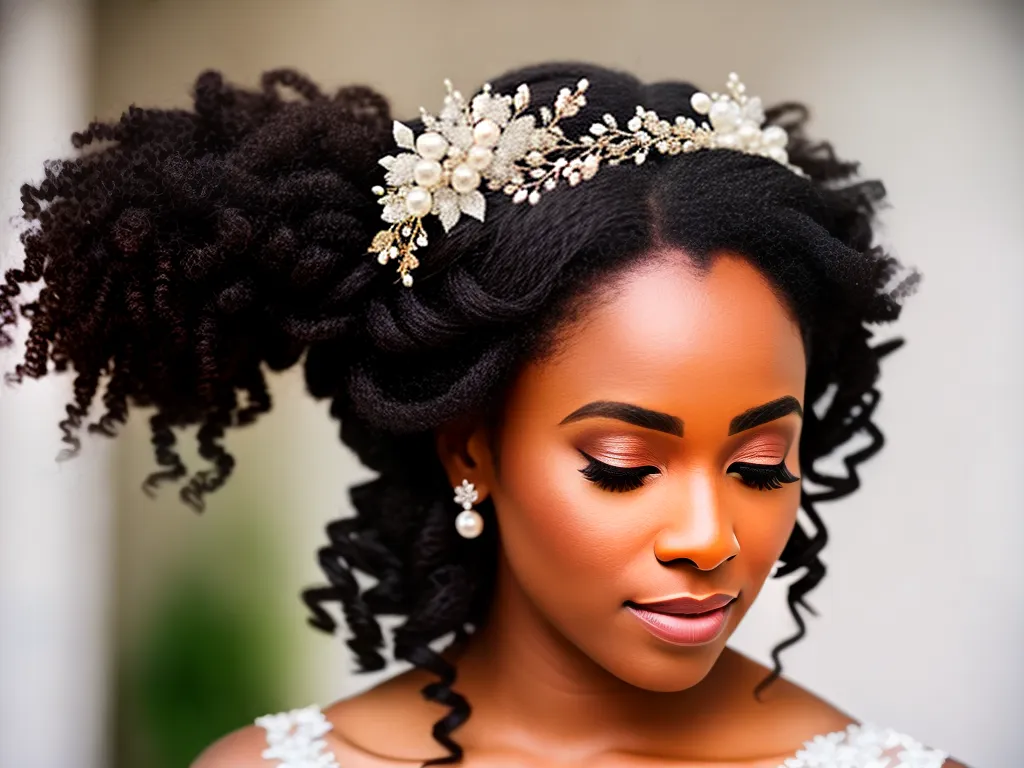 Brilho Afro: Acessórios para Noivas com Mechas