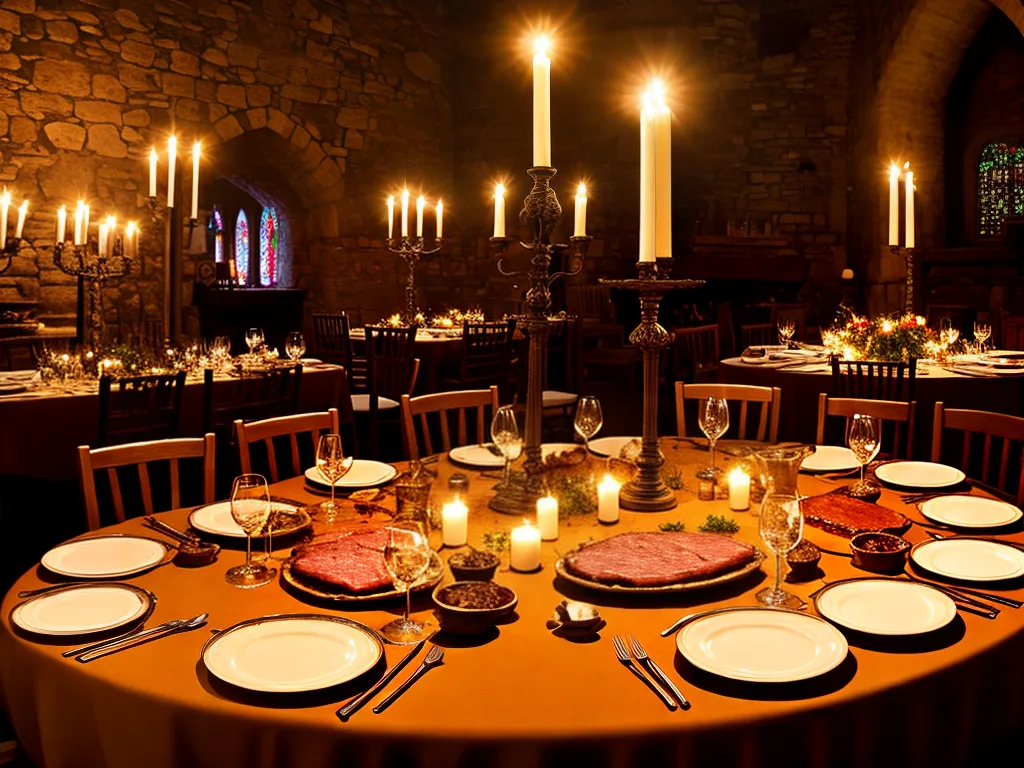 Banquete Medieval para Casamento no Castelo