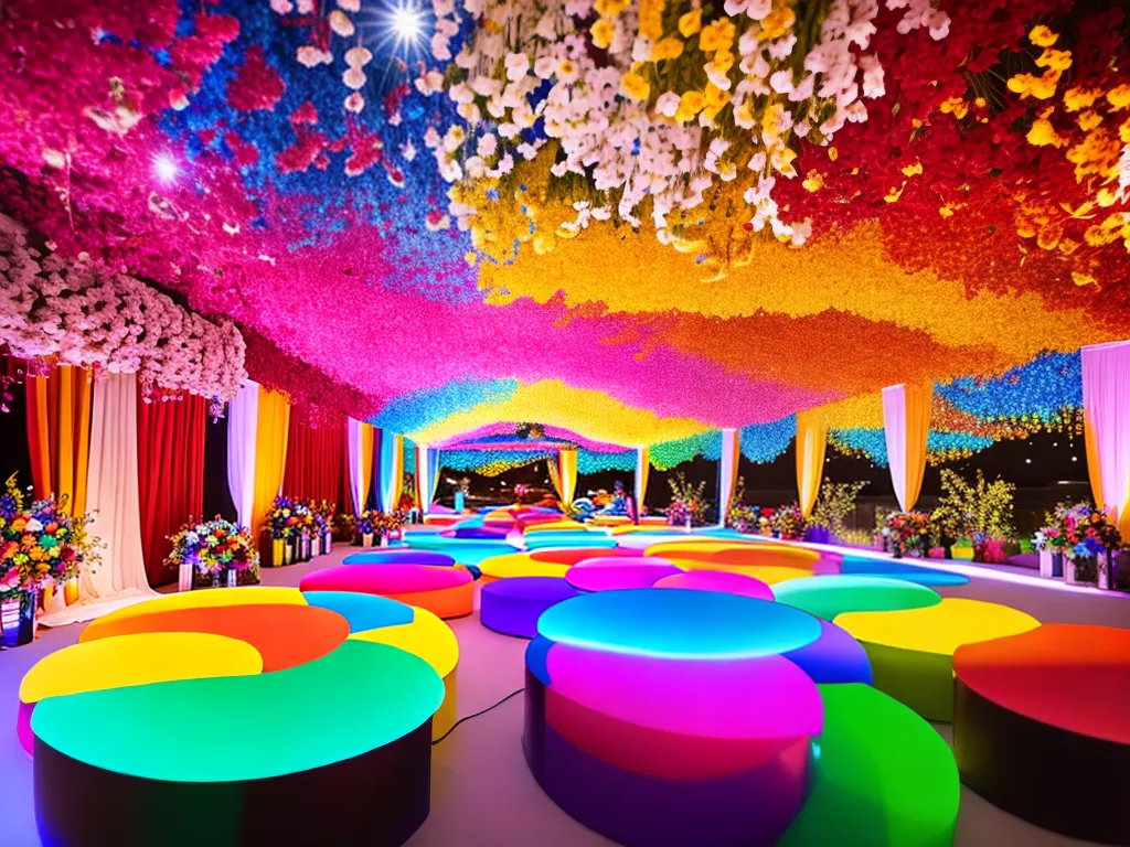 Vibrante Casamento Temático de Cores: Dicas Essenciais