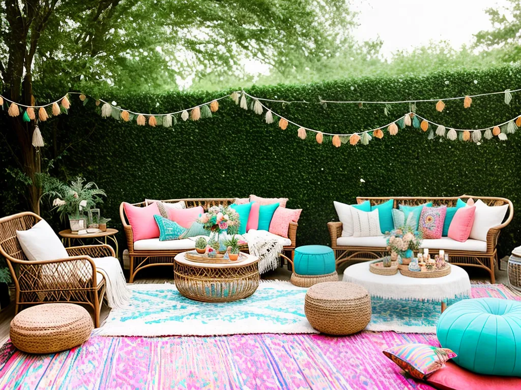 Boho Chic: Chá de Cozinha Romântico e Relaxante