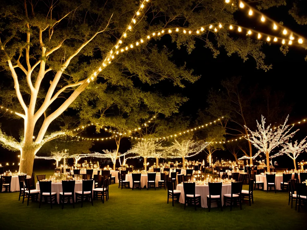 Encante seu casamento com luzes de fada