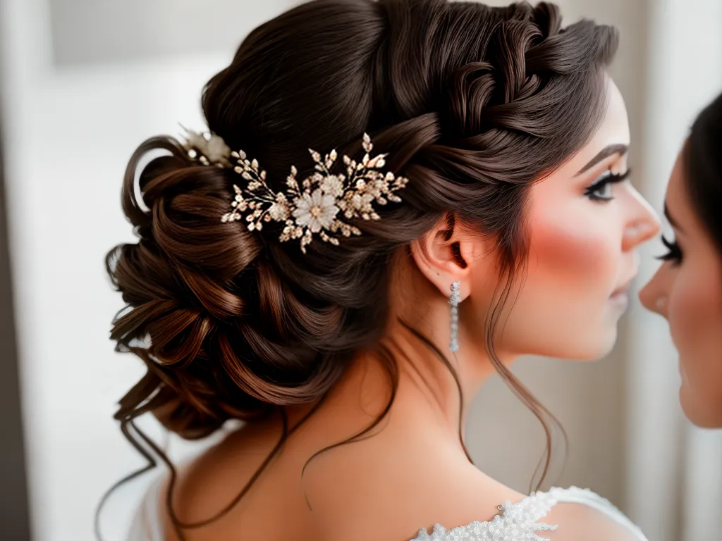 Ondas Perfeitas: Penteados de Noiva para Cabelos Ondulados