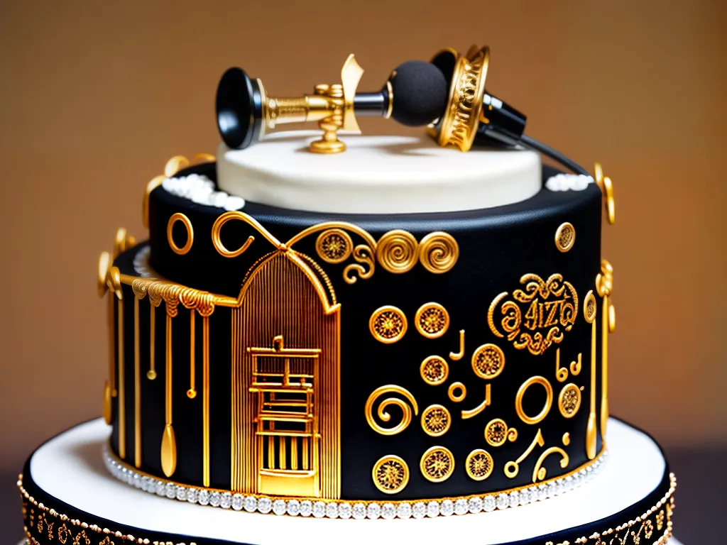 Jazz Wedding Cakes: Inspiration from the Universe