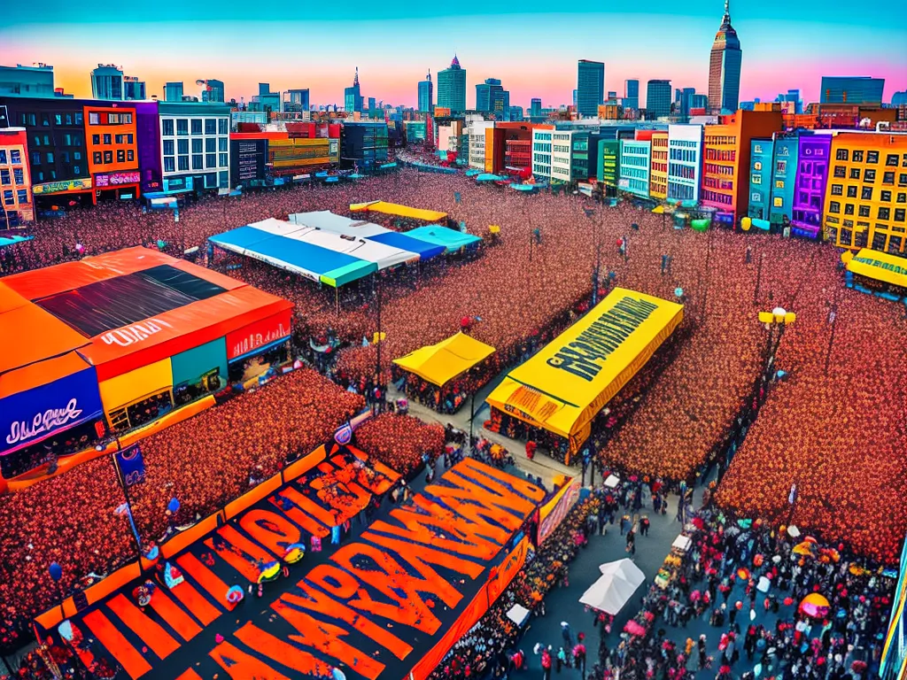 Festa de Rua: Convites de Casamento Urbanos