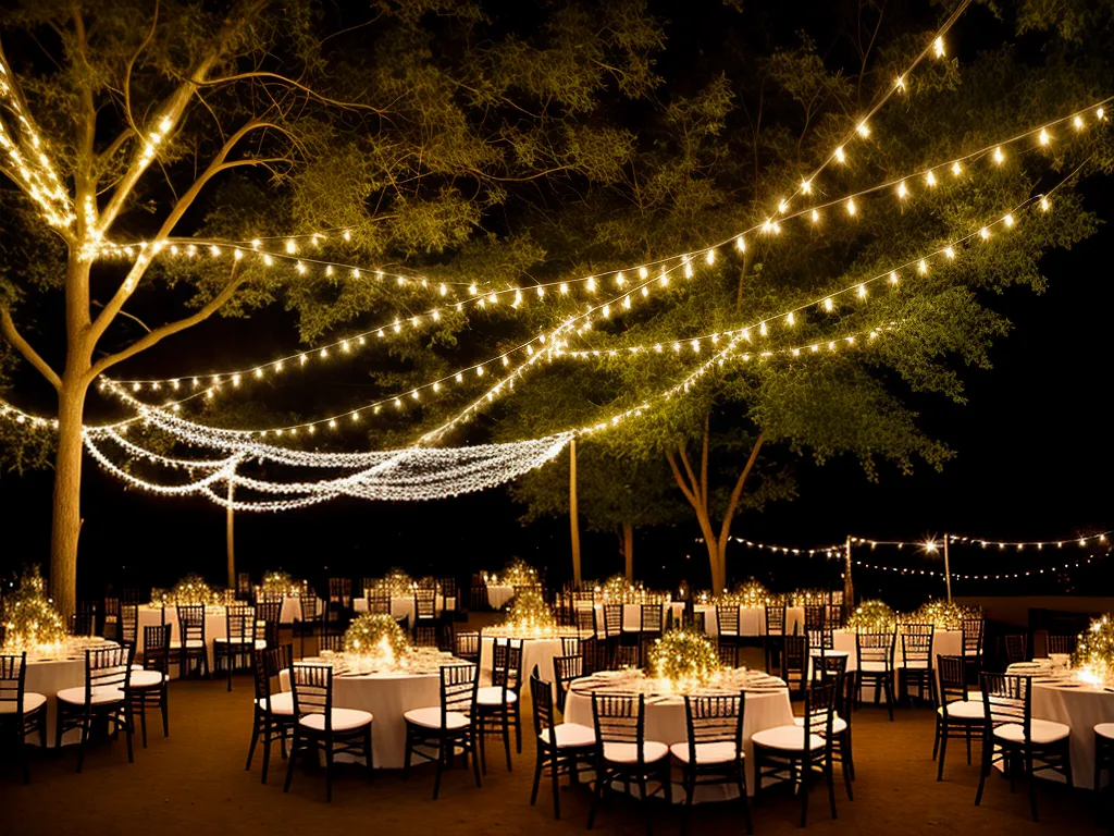 Encante seu casamento com luzes de fada