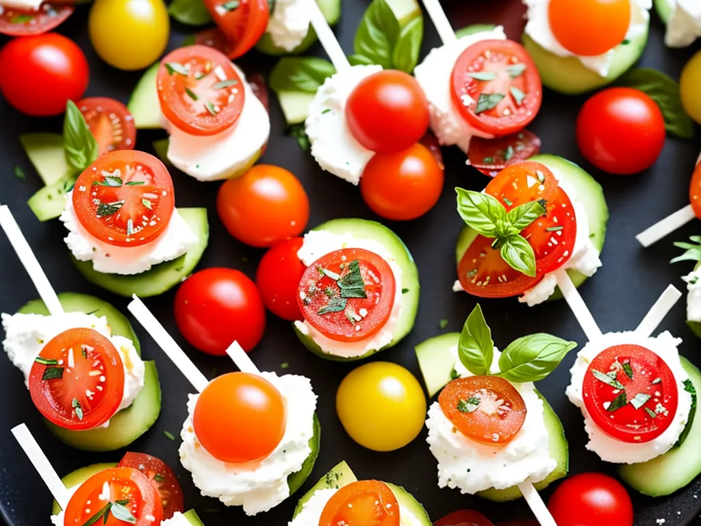 Deliciosas Entradas Frias para Casamentos