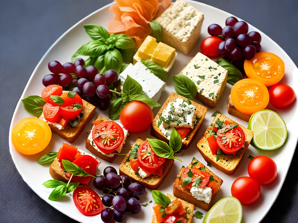 Deliciosas Entradas Frias para Casamentos