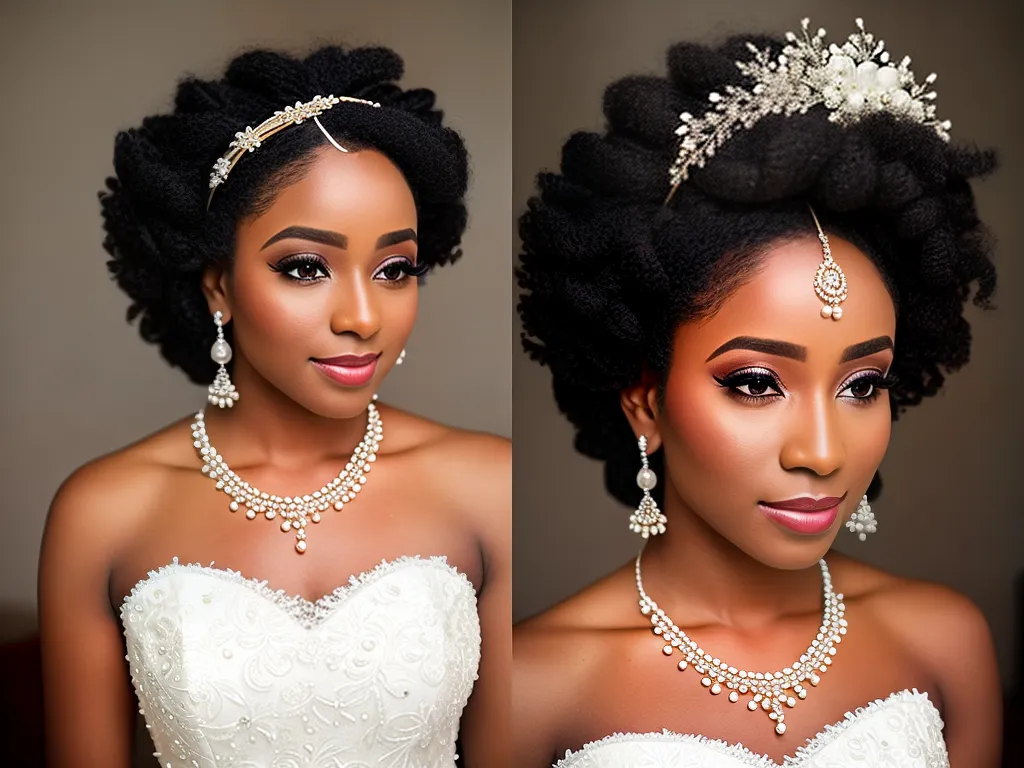 Brilho Afro: Acessórios para Noivas com Mechas