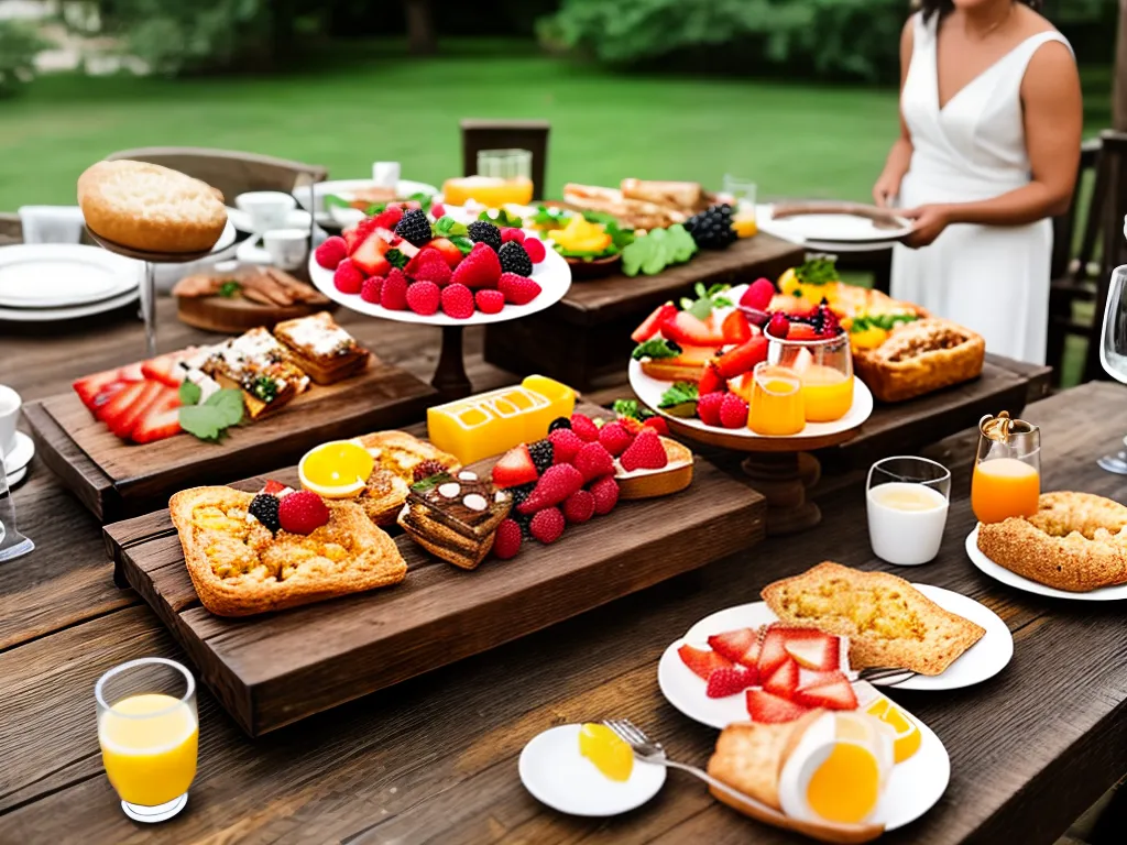 Brunch de Chá de Cozinha: Ideias Deliciosas