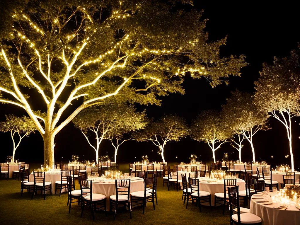 Encante seu casamento com luzes de fada