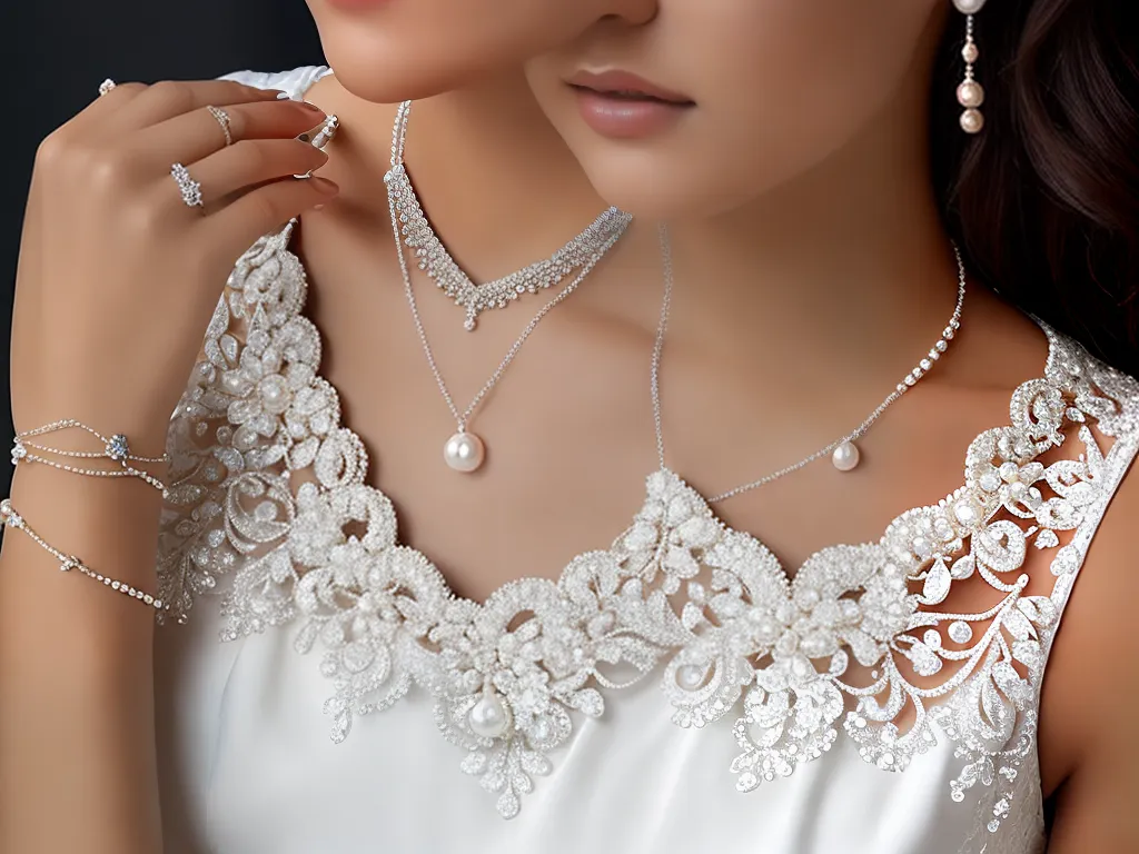 Descubra os Estilos de Colares para Noivas