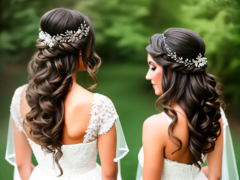 Mechas Esfumadas: Penteados para Noivas