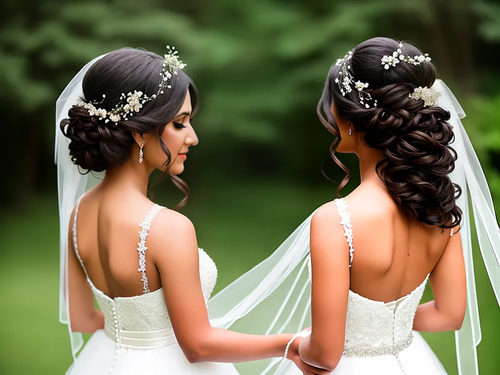 Pentes e tiaras para penteados de noivas