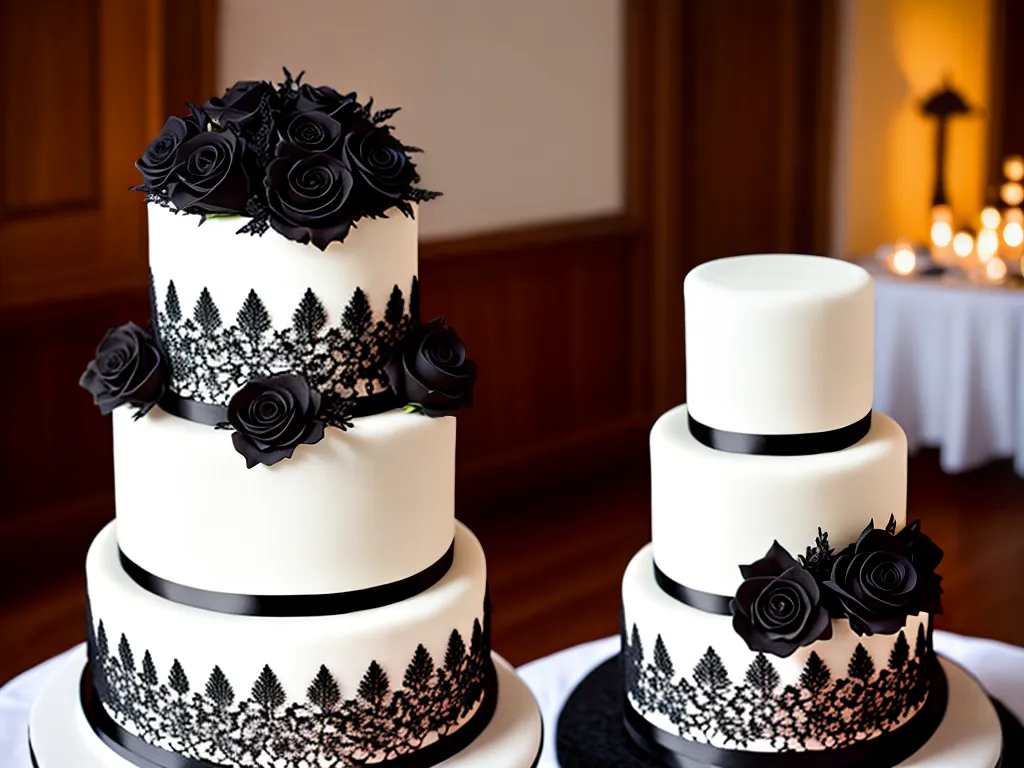 Bolos Góticos para Casamentos Memoráveis