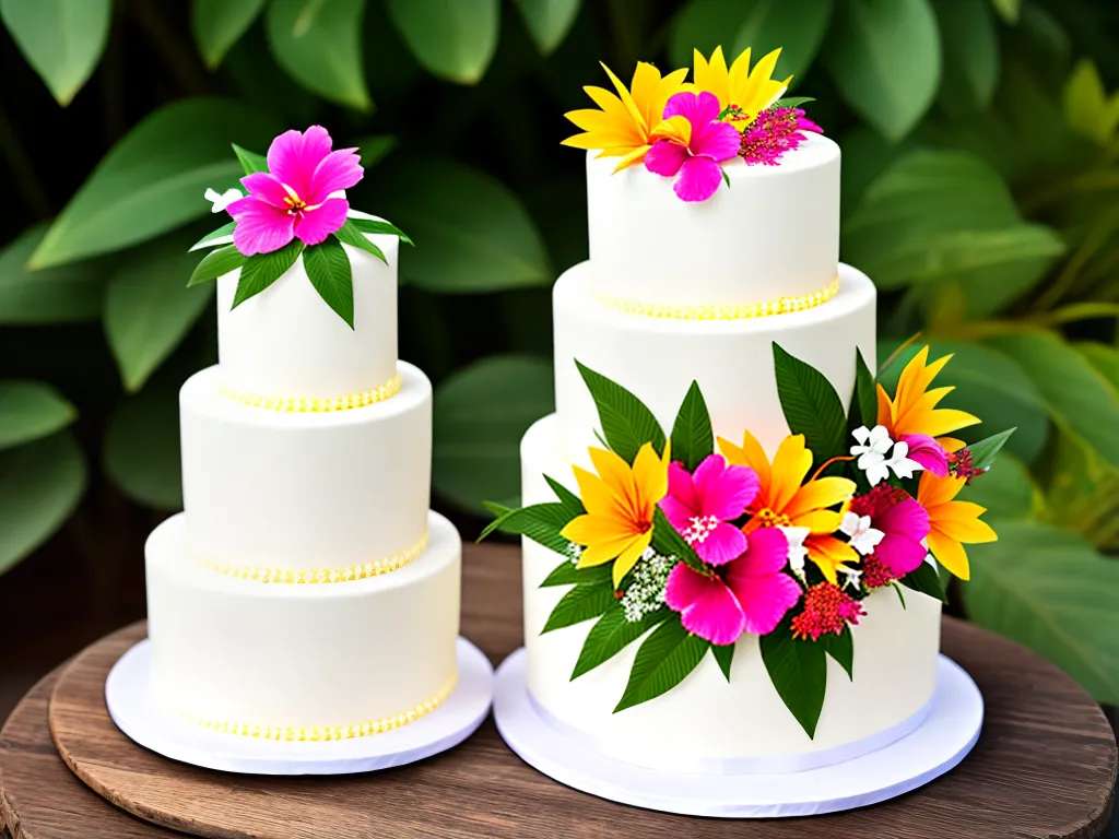 Bolos Tropicais para Casamentos Inesquecíveis